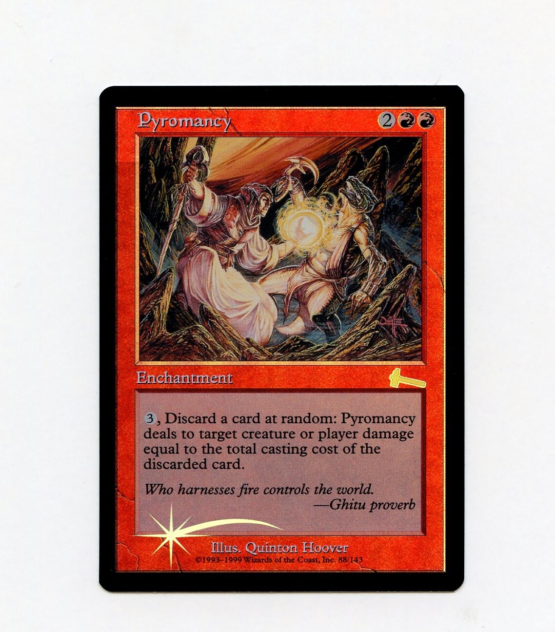 Pyromancy Urza's Legacy FOIL NM Magic the Gathering | eBay