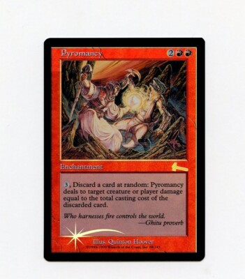 Pyromancy Urza's Legacy FOIL NM Magic the Gathering | eBay