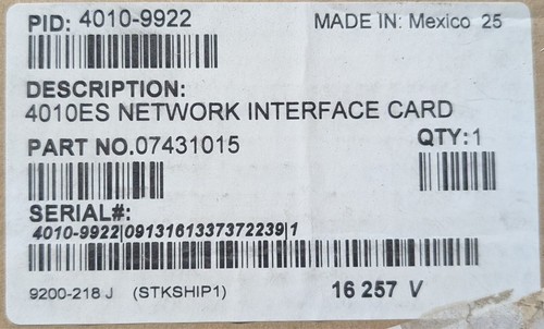 Simplex 4010-9922 4010ES Network Interface Card | eBay