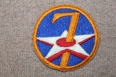 Original WW2 U.S. Army Air Forces (AAF) 7th Air Force Uniform Patch | eBay