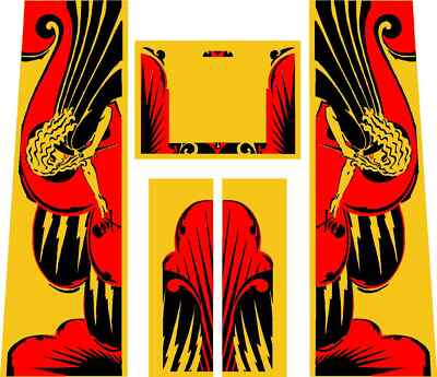 Bally Mata Hari Pinball Machine CABINET Decal Set | eBay