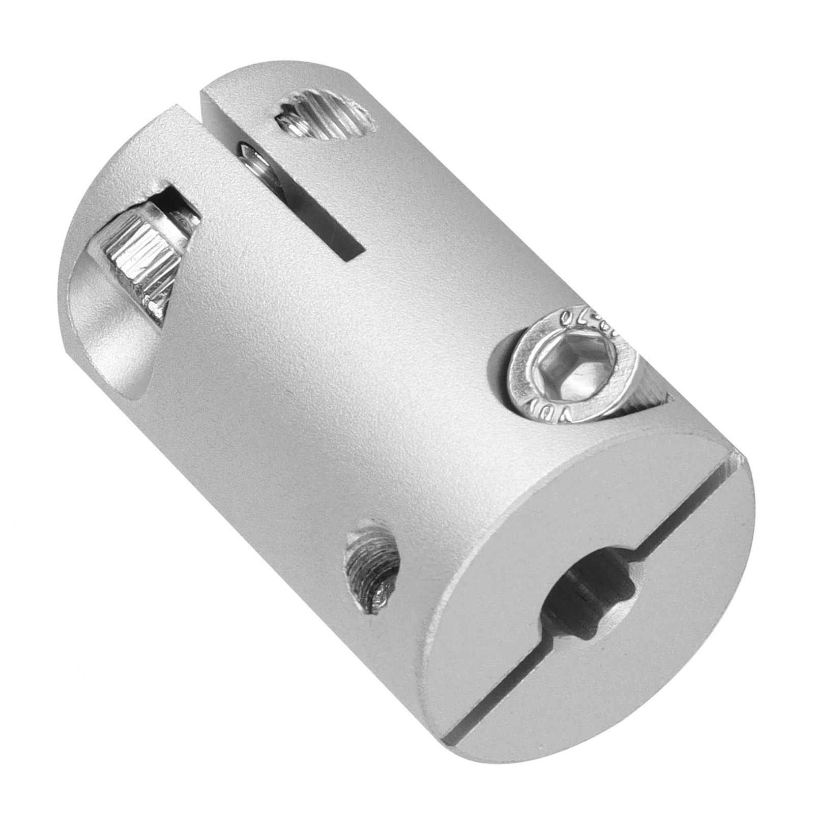 2x Shaft Coupler 6mm DHole To 5mm Hex Hole Flexible Shaft Coupling SPG ...