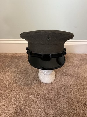 Marine Corps USMC Service Uniform Bernard Cap Barracks Cover Enlisted ...