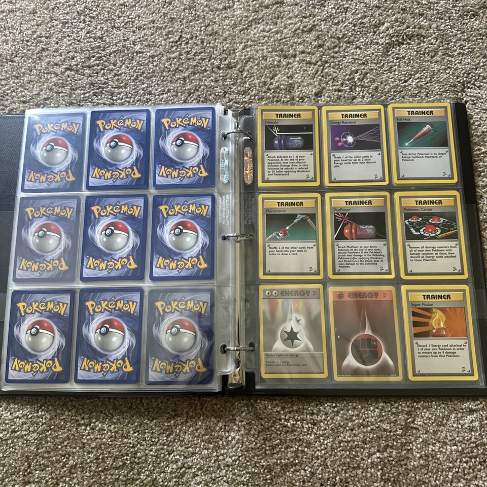 Pokemon Binder Collection Lot Base Set 2- Partial Completion | eBay