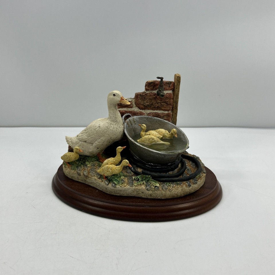 RARE Border Fine Arts Ducks ‘Staying Cool’ James Herriot B0440 1999 by ...