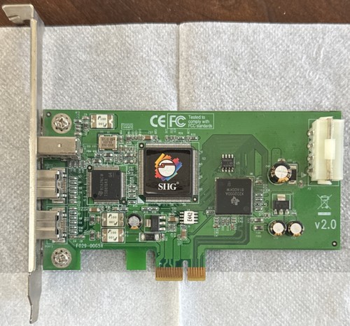 SIIG NN-E38012-S2 2x FireWire 800 / 1x 400 PCIe Expansion Card ...