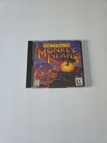 The Curse Of Monkey Island 2 Disc PC CD-ROM Game Lucas Arts ...