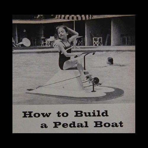 5' Pedal Boat How-To Build PLANS Child size Water Bike | eBay