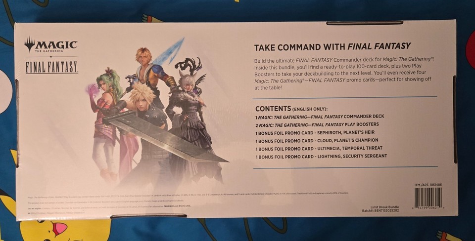 MTG Final Fantasy Commander Kit - Limit Break - Costco Bundle - Factory ...