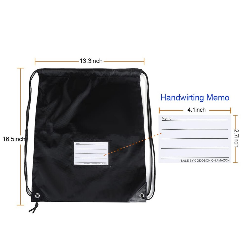 50 Pcs Drawstring Bags,Bulk Draw String Backpack, Cinch Bag Sackpack for Trav... | eBay