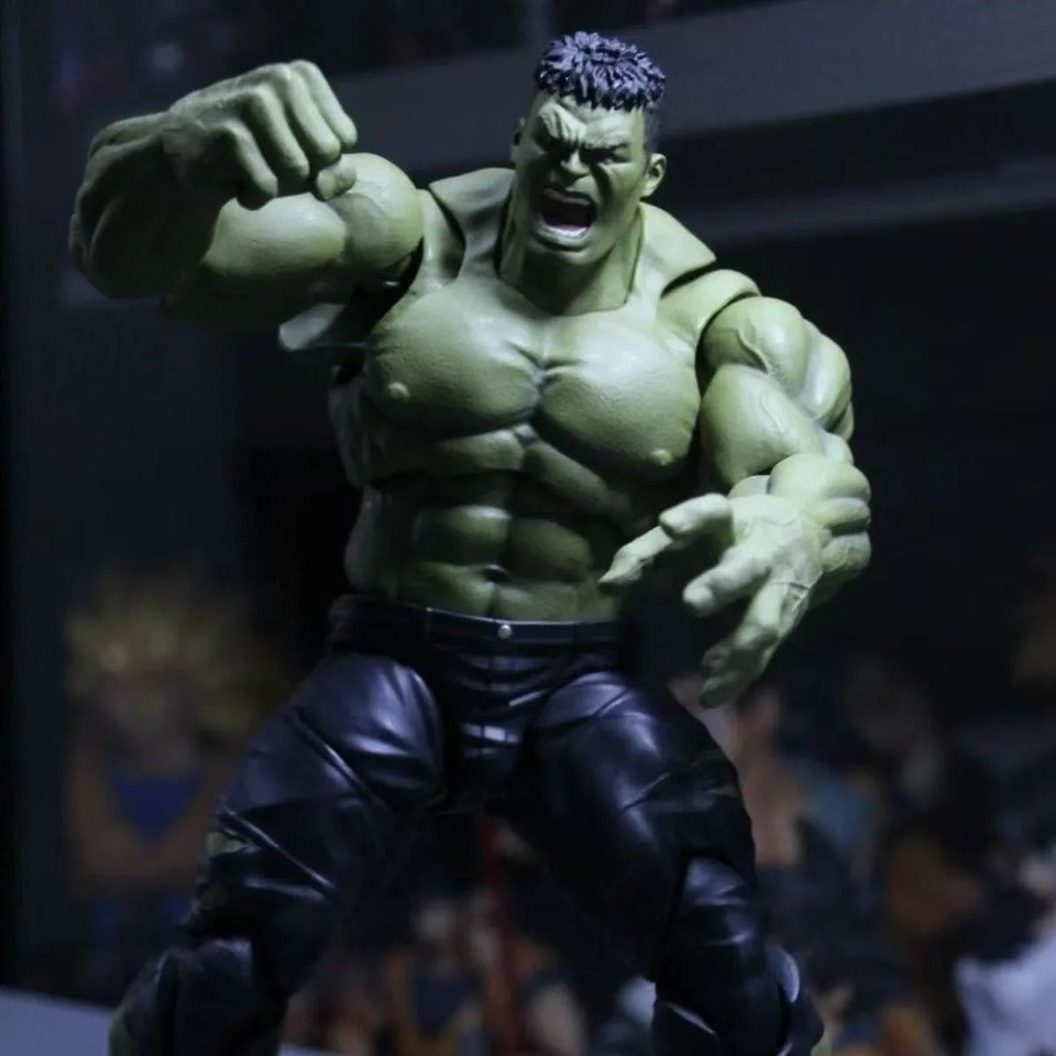 Anime Hulk Model Super Hero Moving Pvc Action Figure Toy Gift ...