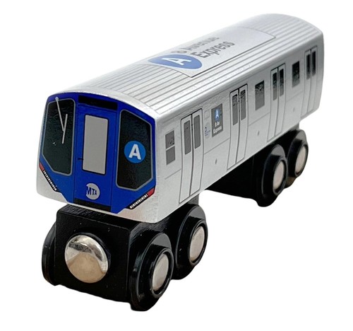 Munipals MP01-110A Wooden Subway Train New York City MTA NYC-A 8th ...