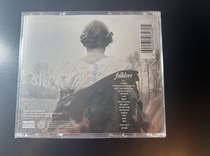 RARE Taylor Swift Folklore Album Signed CD SEALED BRAND NEW Music Disc ...