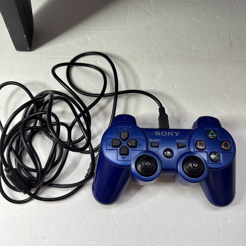 💥 Genuine Sony Playstation 3 PS3 DualShock 3 Controller - AZURITE BLUE ...