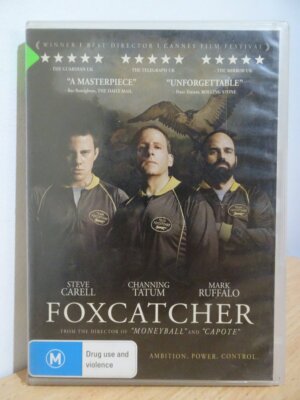 Foxcatcher ~ Ex Rental DVD ~ Region 4 ~ (131222) 9398711525297 | eBay ...