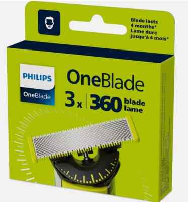 Philips OneBlade 360 Original X 3 Replacement Blades | eBay UK