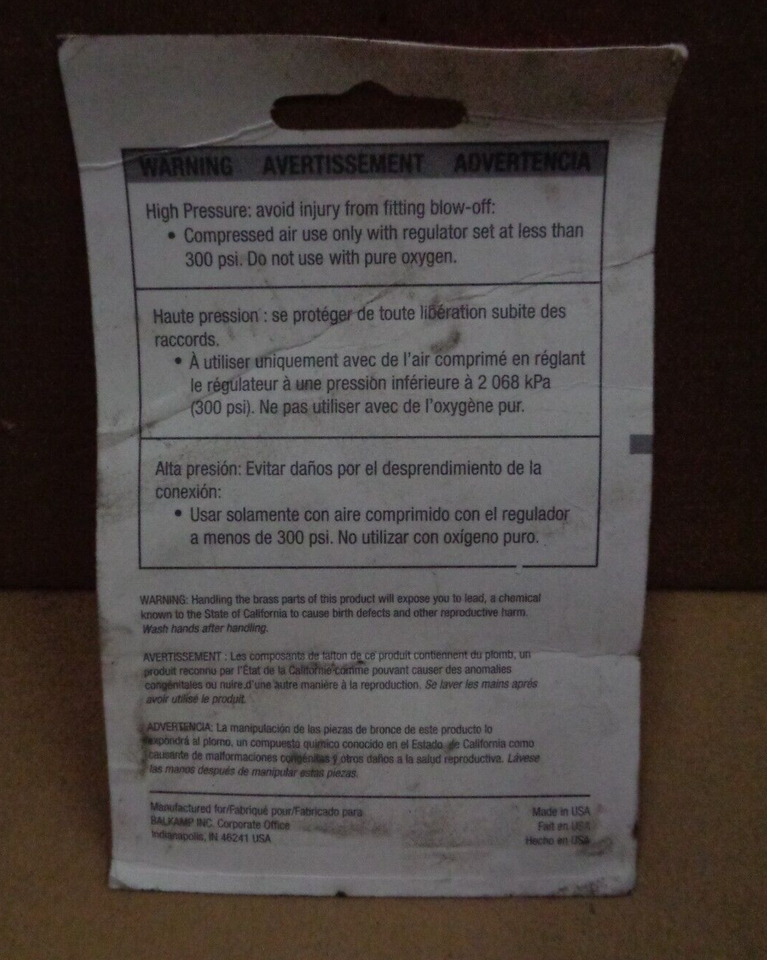 MILTON USA S-715 Female Coupler S-727 Male Plugs M Style NAPA 90-670 90 ...