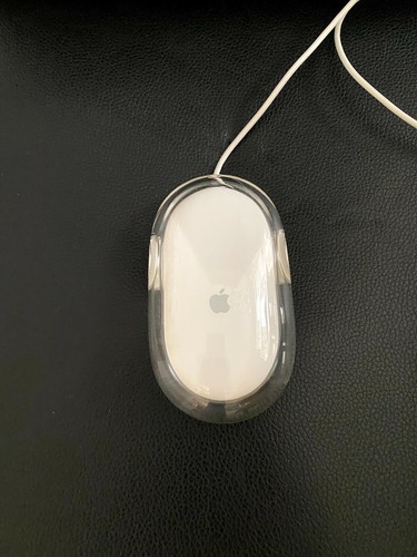 Apple M5769 Pro Mouse Optical Wired USB White w/ Clear Shell ...