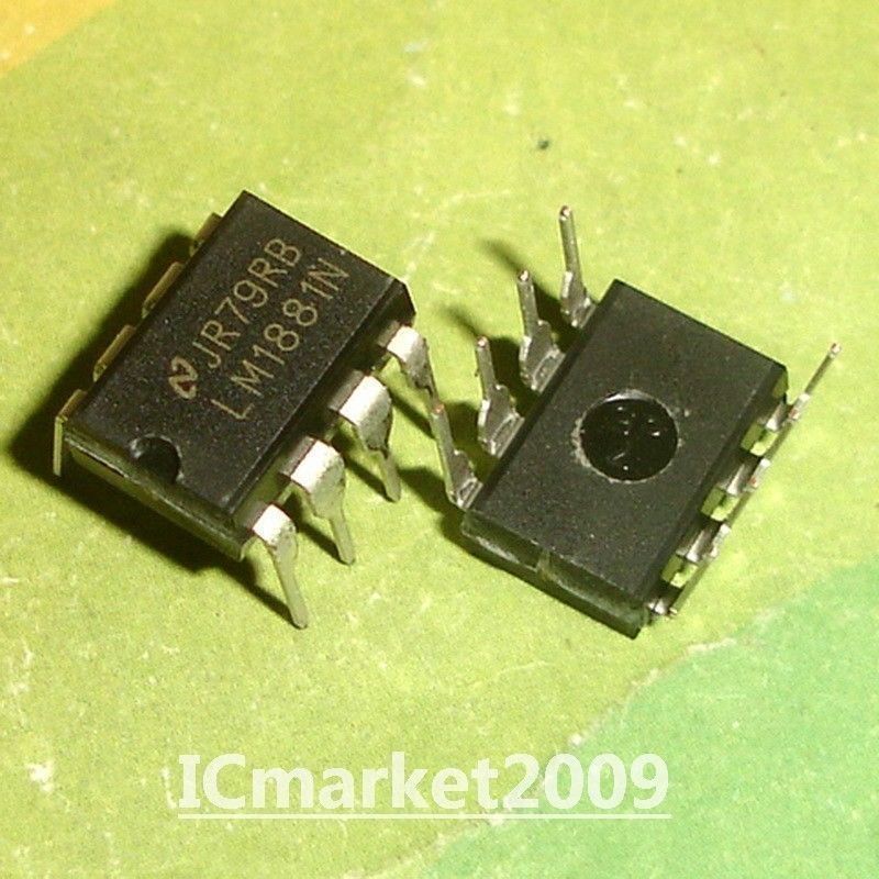 10 PCS LM1881N DIP-8 LM1881 1881N Video Sync Separator Chip IC | eBay