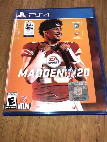 PS4 Madden NFL 20 Play station 4 EA Sports w/ control tips (Best in ...