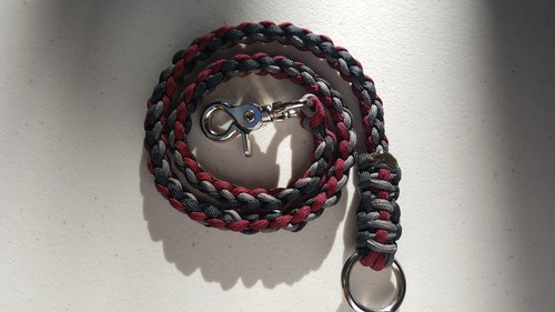 6-Strand Corrections / Law Enforcement Duty Key Lanyard with Nickel ...