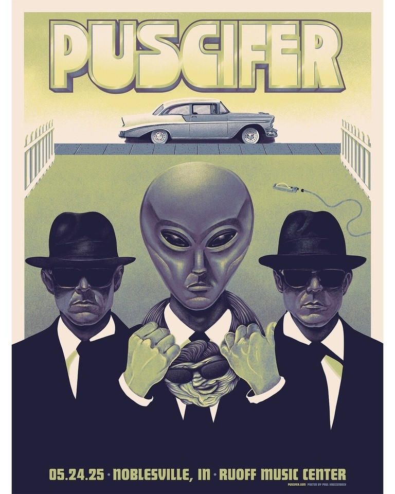 NEW !! Sessanta V2.0 Primus, Puscifer May 24 2025 Noblesville, IN ...