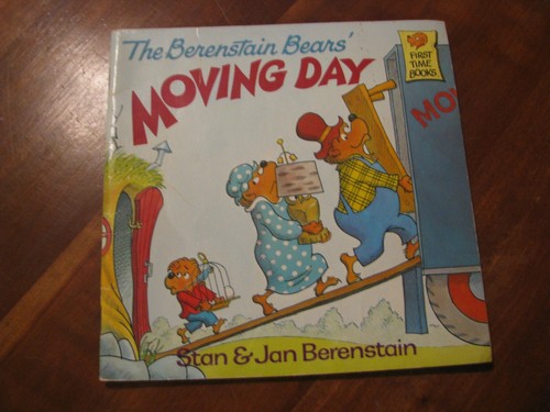 1981 "The Berenstain Bears' Moving Day" by Stan & Jan Berenstain | eBay