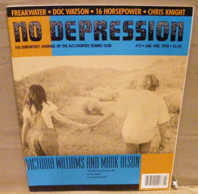 No Depression Magazine #27 Jan-Feb 1998 Victoria Williams/Mark Olson ...