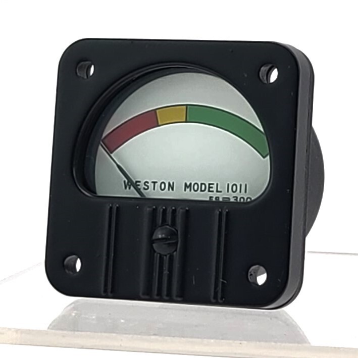 Weston Microammeter Microamps 0-300 Model 1011 Gauge - NEW IN BOX NOS ...