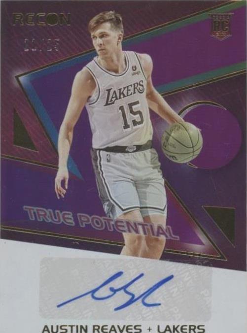 2021-22 Panini Recon - True Potential Signatures Austin Reaves #TPS-ARV ...