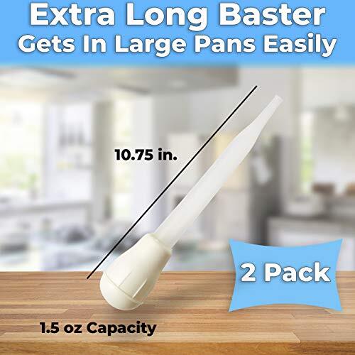 Bpa Free Pro Grade Turkey Baster 2 Pack. Extra Large 11 Inch Bulb ...