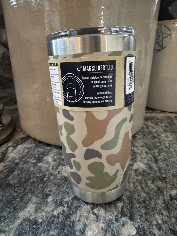 YETI CAMO 20 oz **Limited Edition**!! With CAMO STICKER ! | eBay