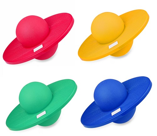 Rock Hopper Jumping Ball & Board Fitness Exercise Balance Bounce Pogo ...