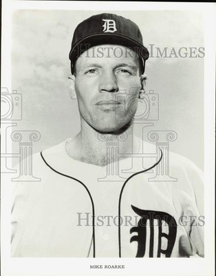 Press Photo Mike Roarke, Detroit Tigers Baseball Team - lrs29635 | eBay