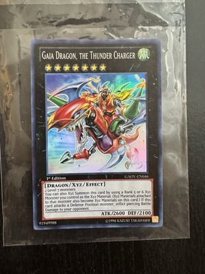 Gaia Dragon, the Thunder Charger GAOV-EN046 Galactic Overlord 1st ...