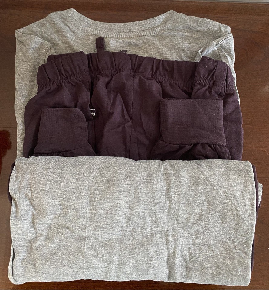 New Virgin Atlantic Upper Class Lounge Wear Pajamas Small Medium S/M ...