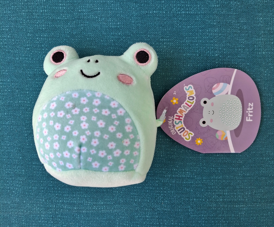 Squishmallows Dove the Purple Alligator 5" & Fritz the Mint Green ...