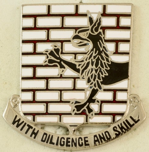 233rd Engineer Battalion Crest DI/DUI CB Aresta HM | eBay