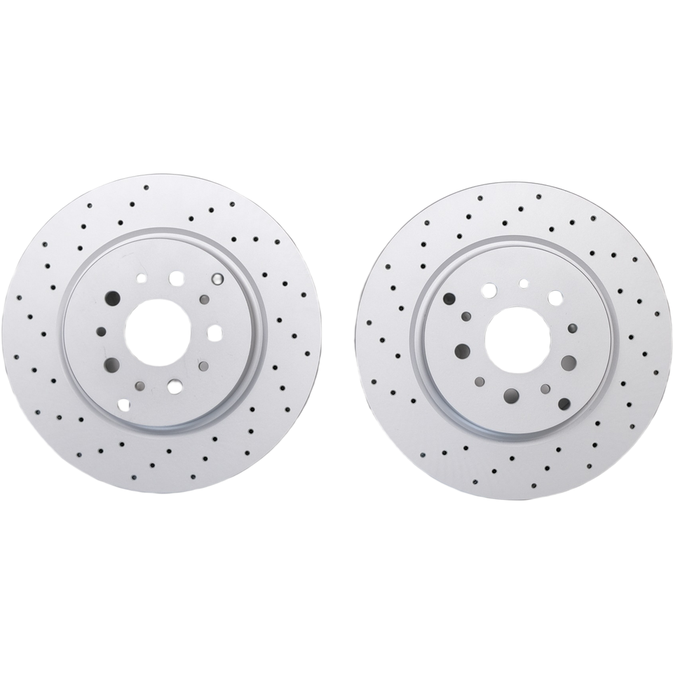 NEW 228411 Rear Brake Rotor Set for Maserati Granturismo Quattroporte ...