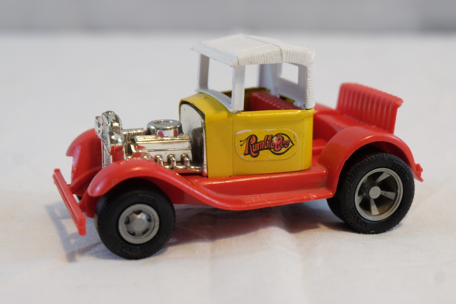 TONKA 1970's Hot Rod Car Lot w/ Trike Fire Engine Army Jeep Dump Truck ...