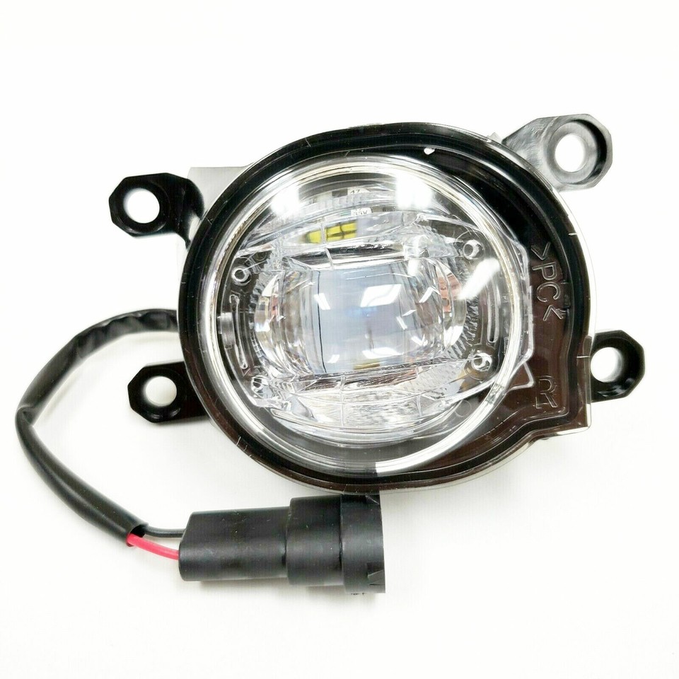 Front Built-in LED Fog Light Fit 2020 2021 Toyota C-HR CHR Wire Bezel ...