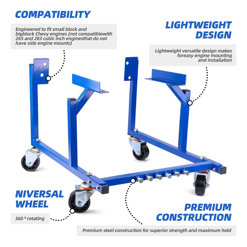 Engine Cradle for SB Ford + FREE Casters + FREE Shipping | eBay