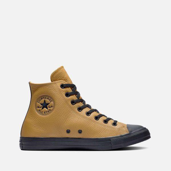 Size 13 - Converse Chuck Taylor All Star Lined Leather High Wheat for ...