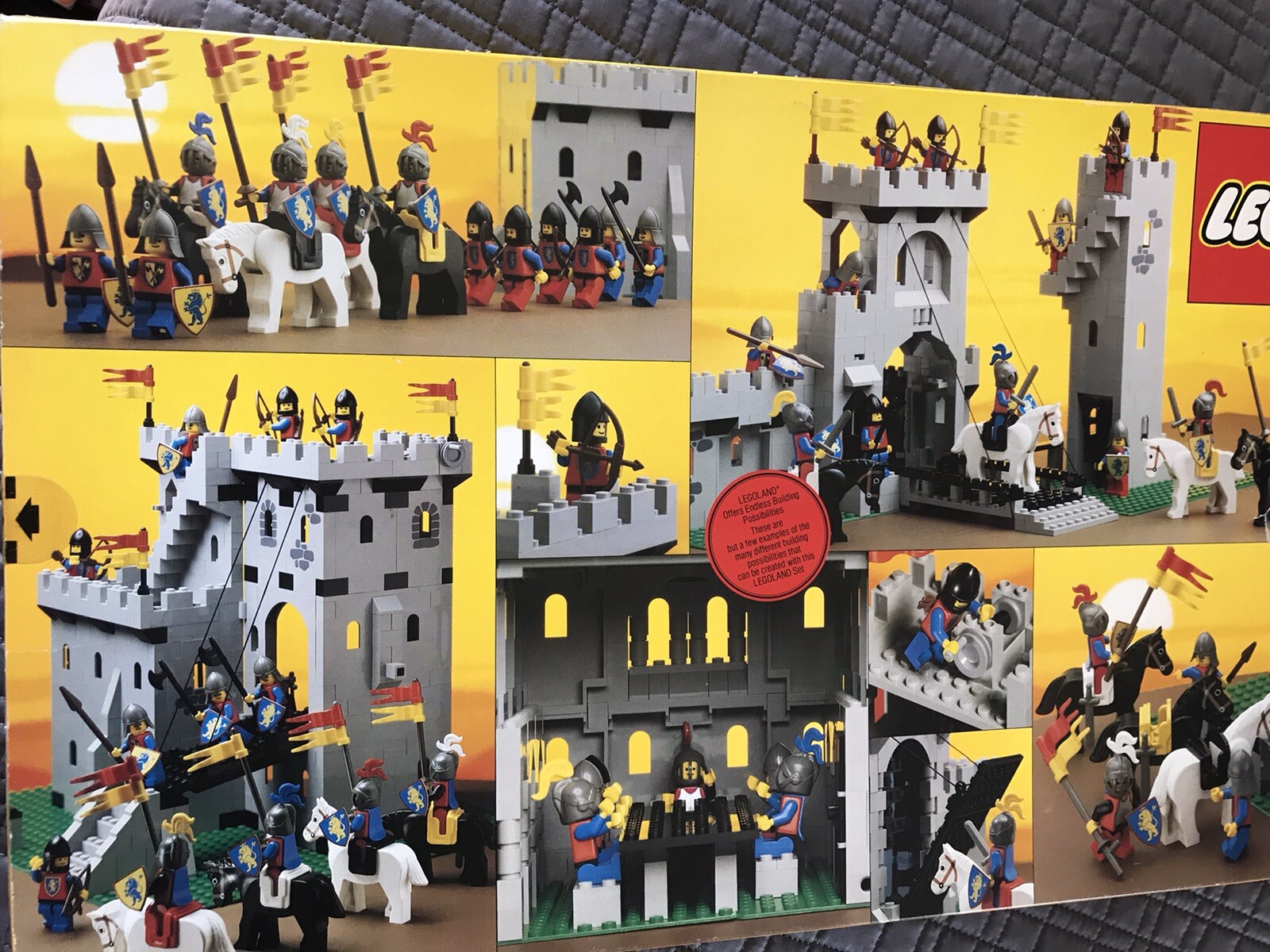 Rare 1984 Lego King's Castle (6080) Complete Set With Box And ...