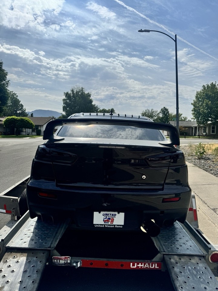 08-15 Mitsubishi Lancer Evolution X Evo 10 Rear High Wing Spoiler ...