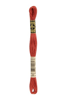 DMC - Color # 22 - (Ruby) -- Embroidery Floss -- Per Skein | eBay