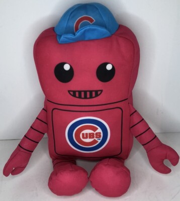 MLB Chicago Cubs Rallymen Kelly Toy Inch Pink Robot With Hat Plush ...