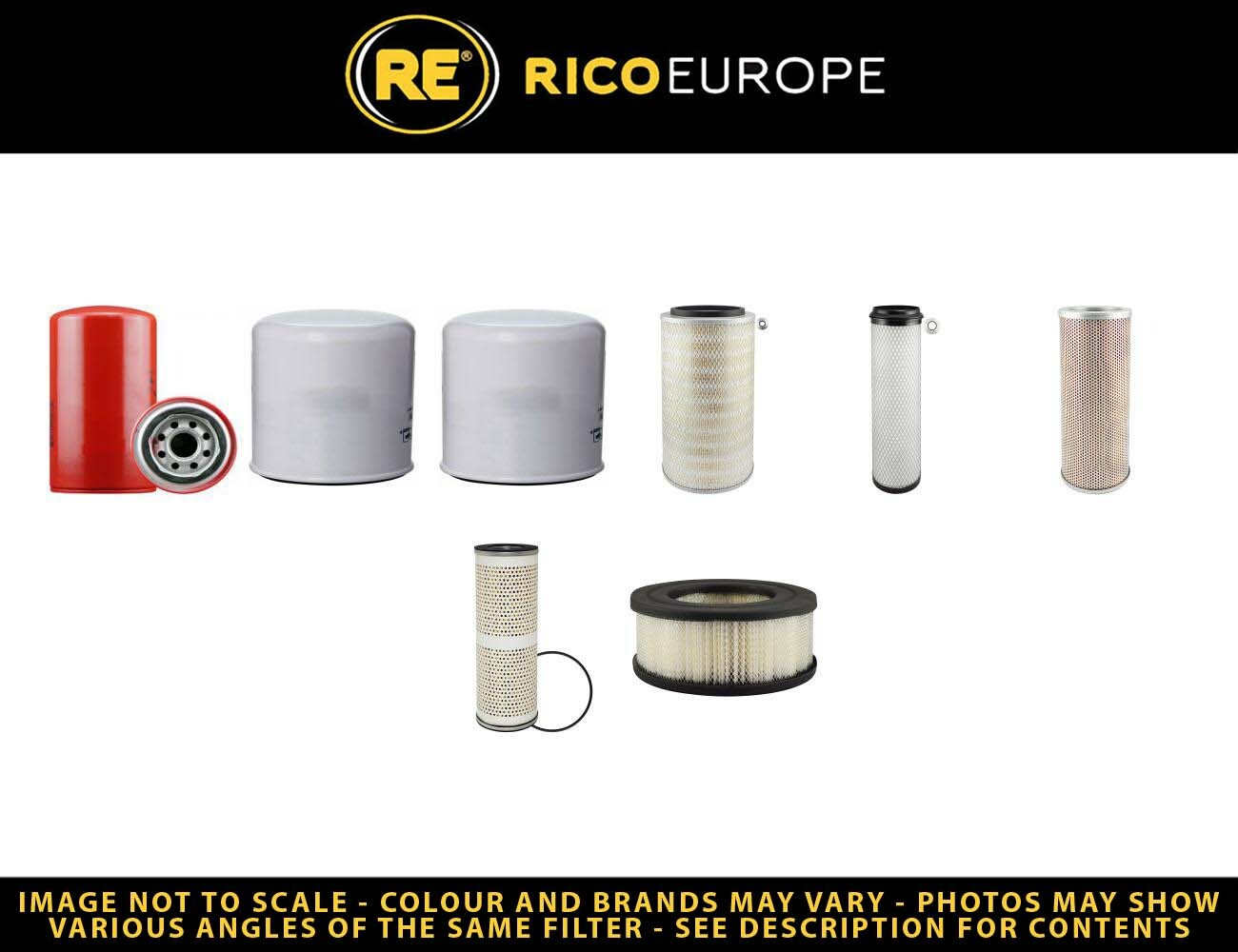 Filter Service Kit Fits VOLVO BM860 S w/Volvo TD70 Eng | eBay