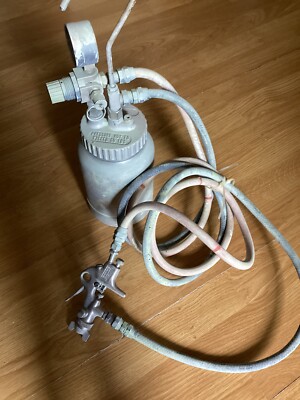Binks Model 115 Gun With 2 Quart AccuSpray Pot/Hoses USA Made | eBay