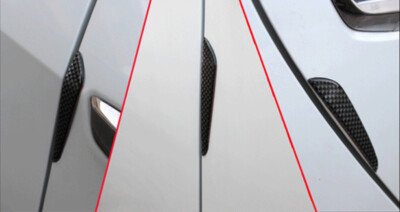 4x Car Door Edge Gap Guard Scratch Protector Anti-collision Corner ...